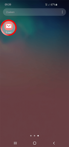 E-mail instellen Android smartphone | SKV